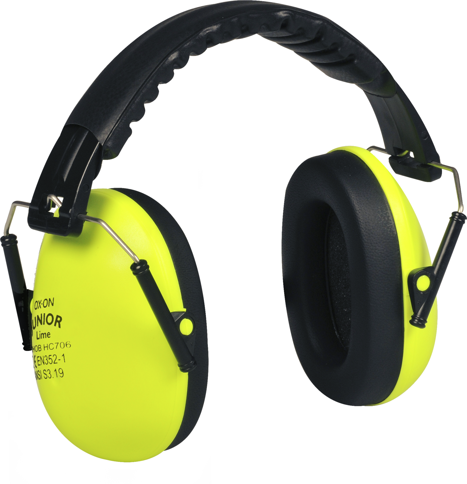 OX-ON Junior Earmuffs Basic (Lime)